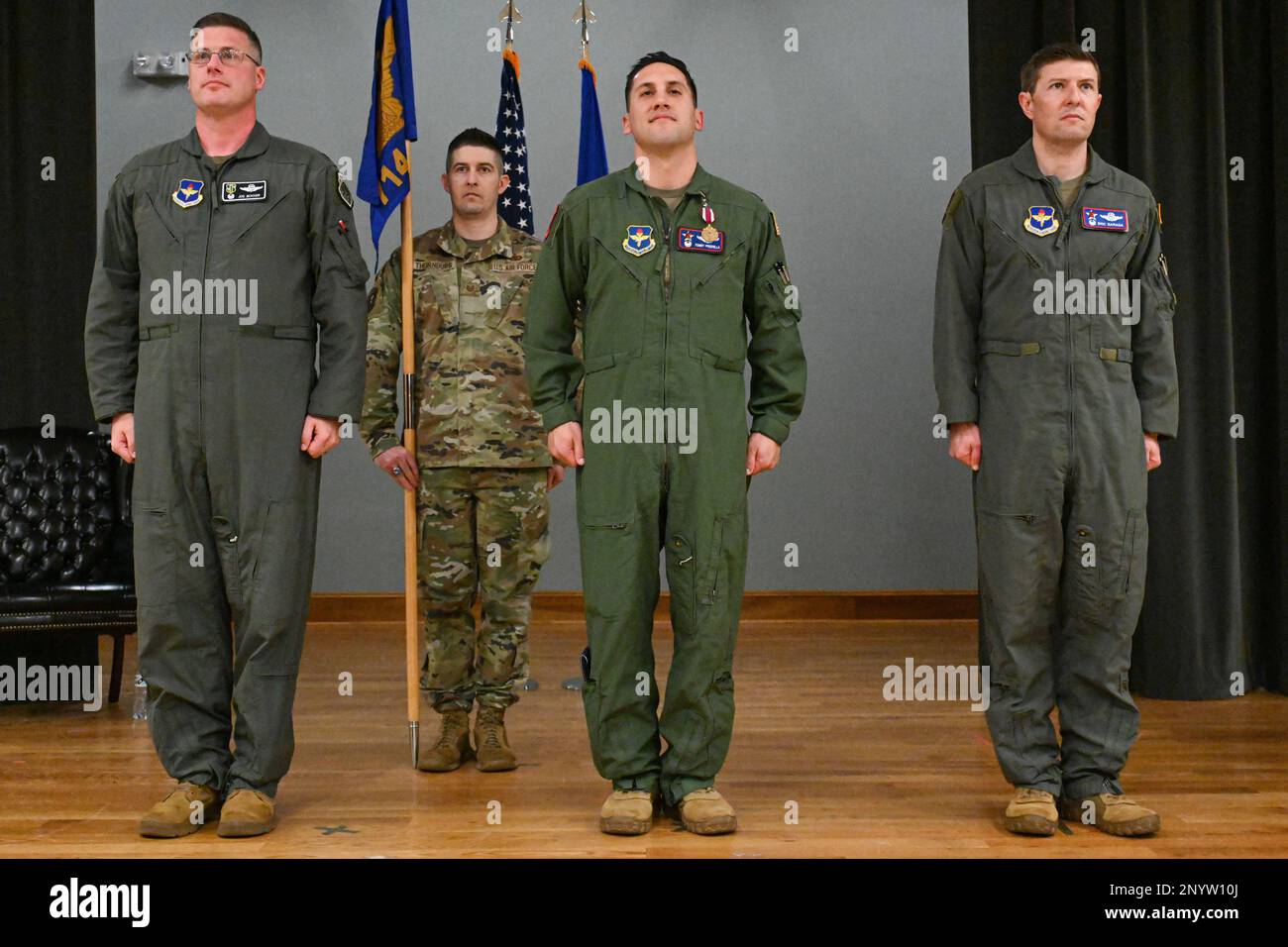 Col. Joseph Bonner, 314th Operations Group commander (left), Lt. Col ...