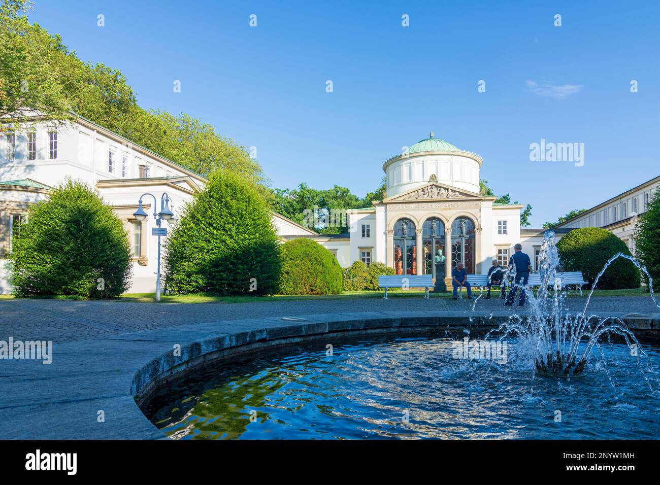 Bad Oeynhausen: spa building Badehaus I, monument of Karl von ...