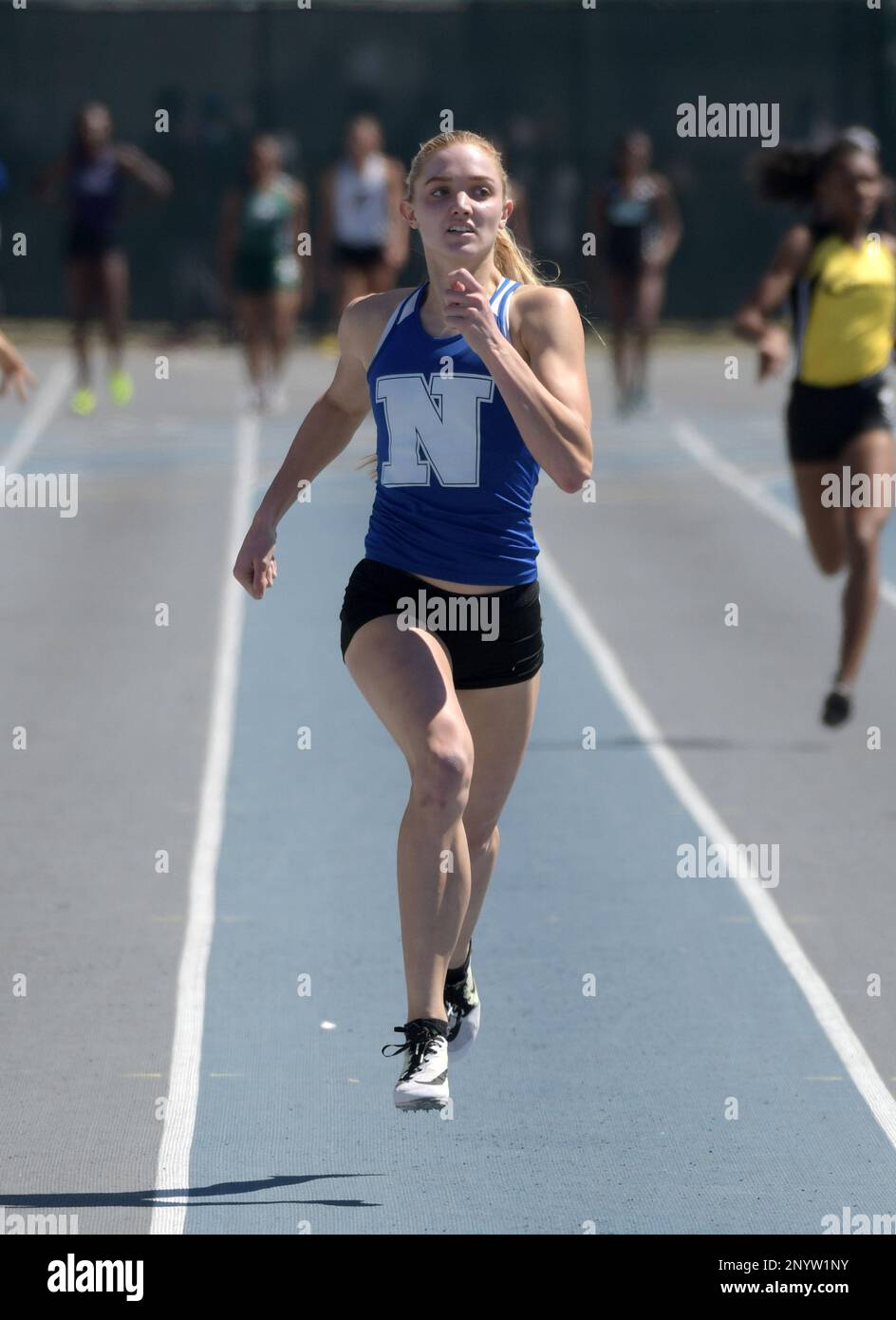 Shae Anderson of Norco wins the Division 3 girls 400m in 53.43 during ...