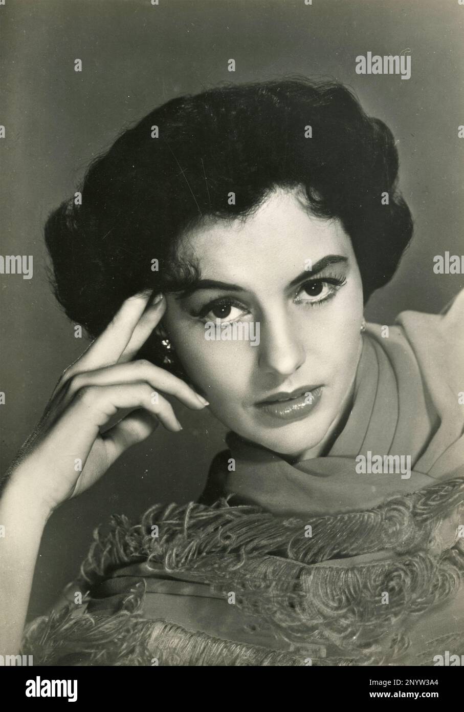 American actress Cyd Charisse in the movie Sombrero, USA 1953 Stock ...