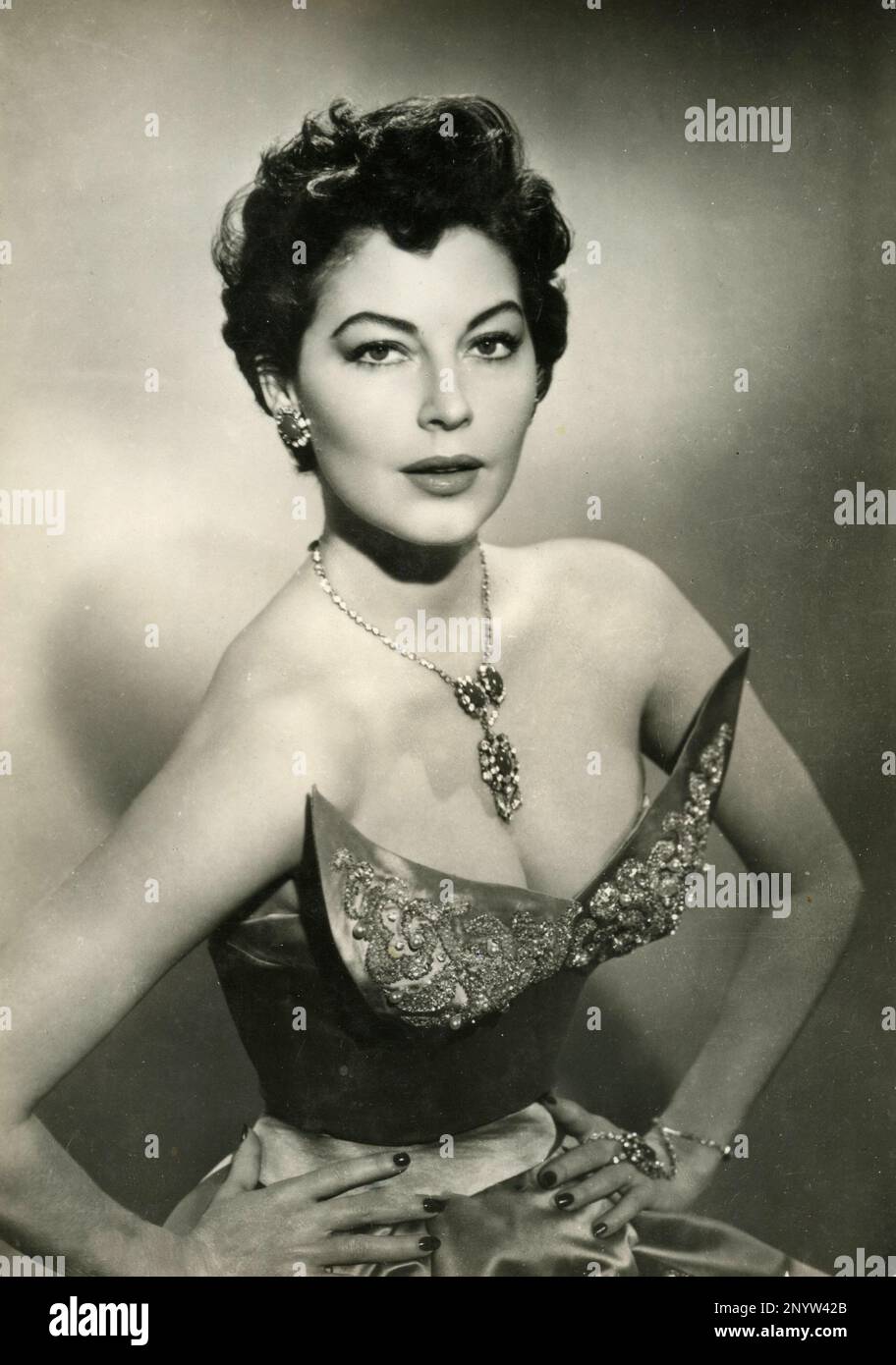 American actress Ava Gardner, USA 1950s Stock Photo - Alamy
