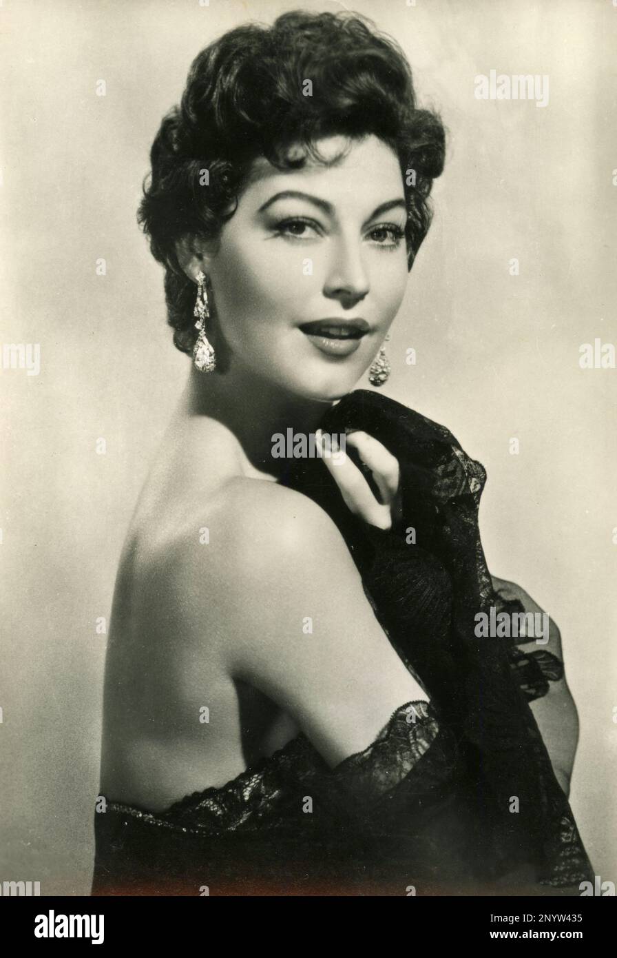 American actress Ava Gardner, USA 1950s Stock Photo - Alamy