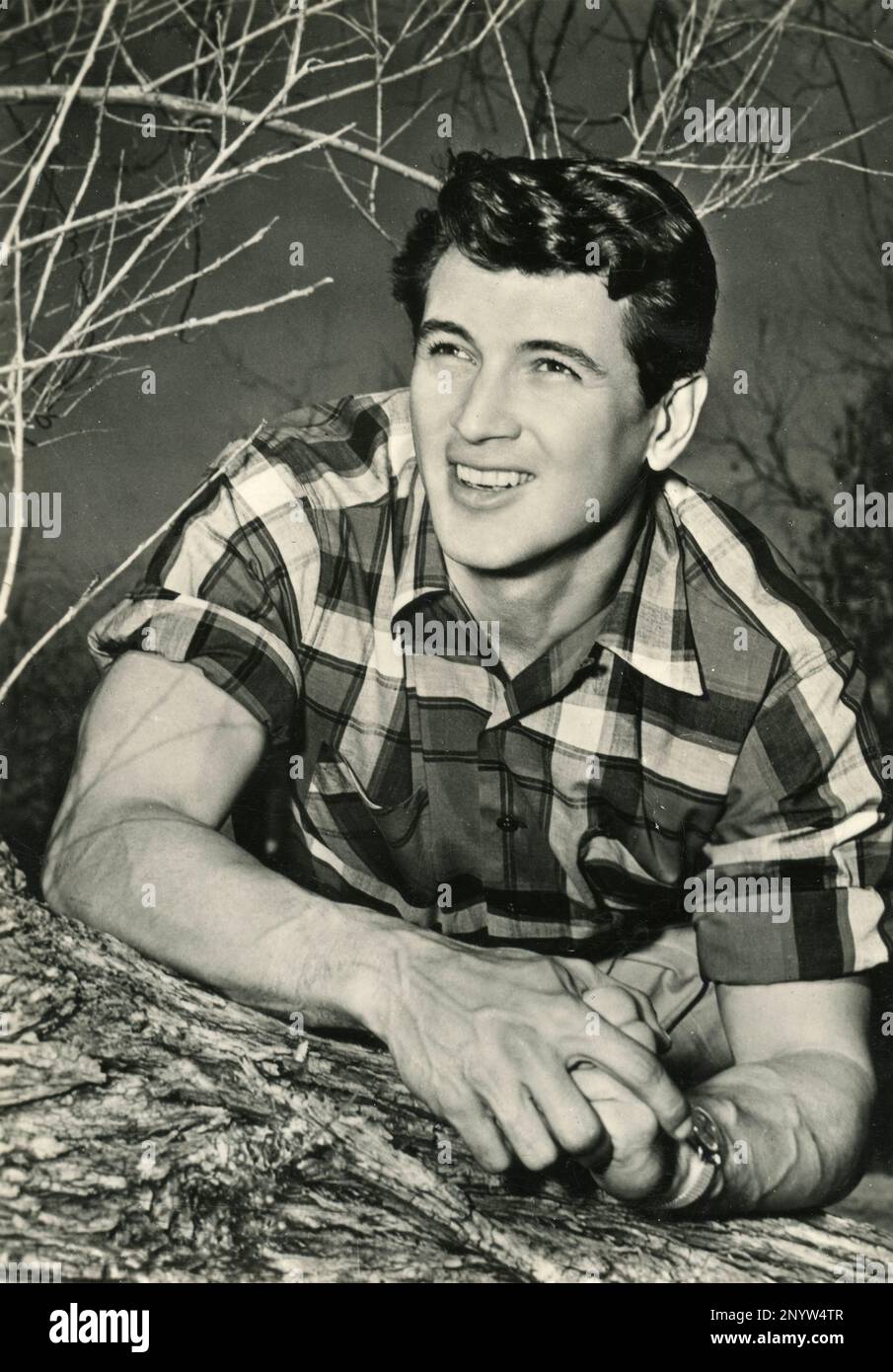 American actor Rock Hudson, USA 1950s Stock Photo - Alamy