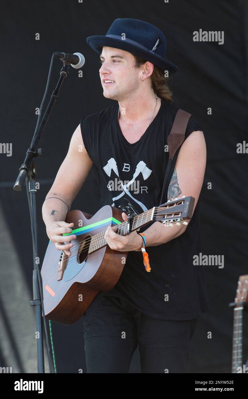 Judah Akers of Judah & The Lion performs during The Tortuga Music ...