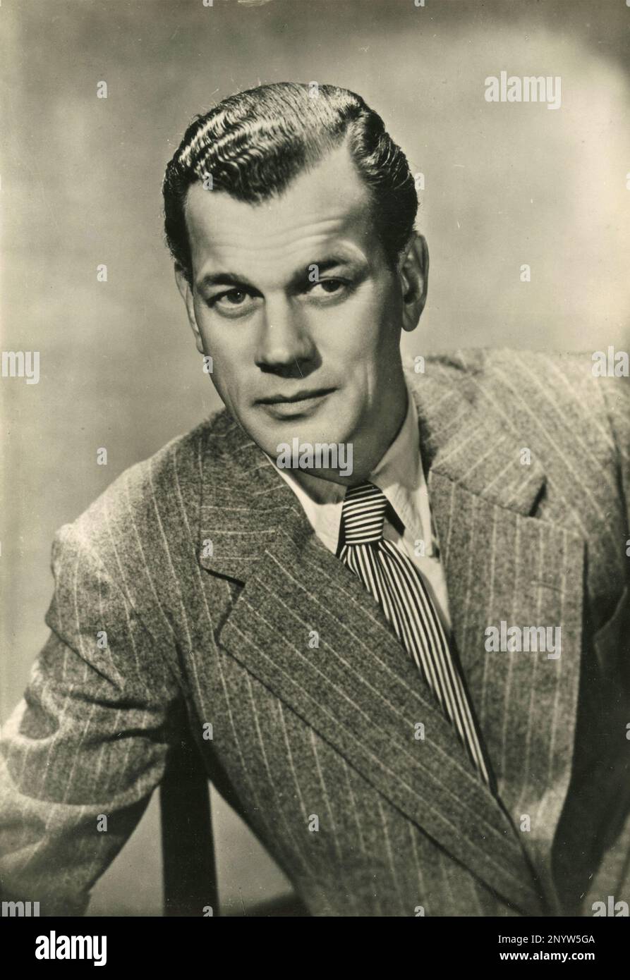 American actor Joseph Cotten, USA 1950s Stock Photo - Alamy