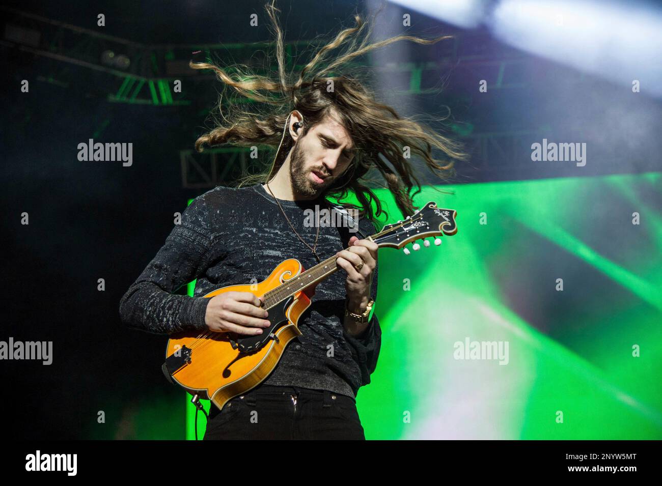 Daniel Wayne Sermon of Imagine Dragons performs at White River State ...