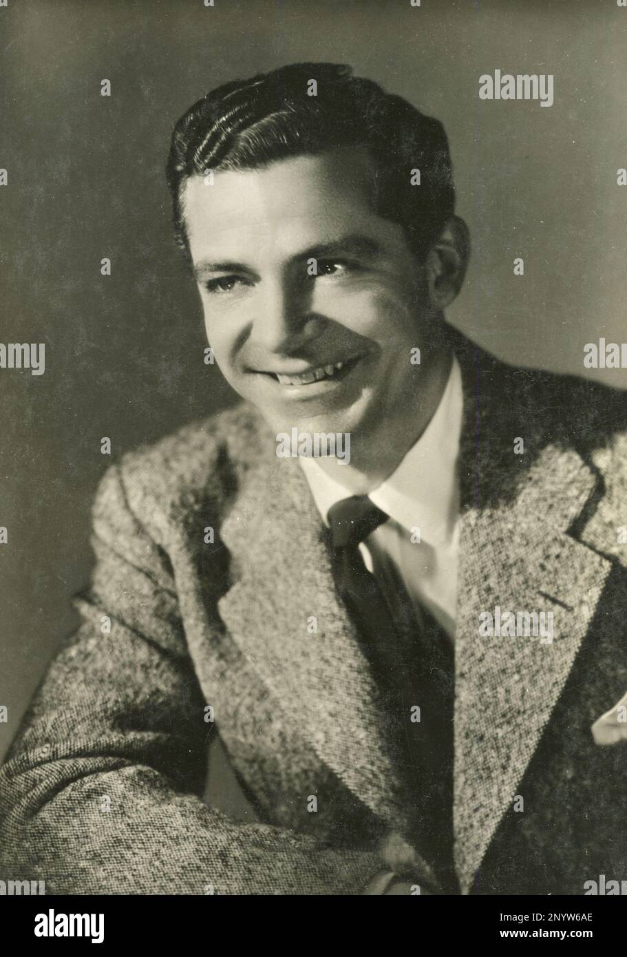 American actor Dana Andrews, USA 1950s Stock Photo - Alamy