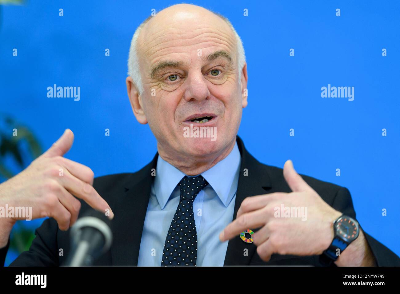 FILE - In this Jan. 26, 2017 file photo David Nabarro, UN Secretary ...