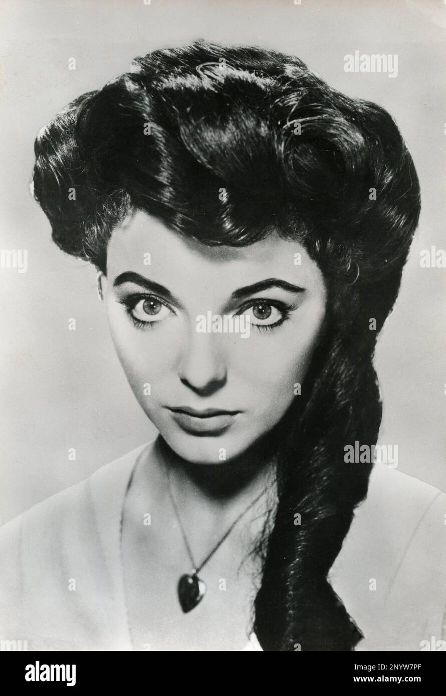 English actress Joan Collins, USA 1950s Stock Photo - Alamy