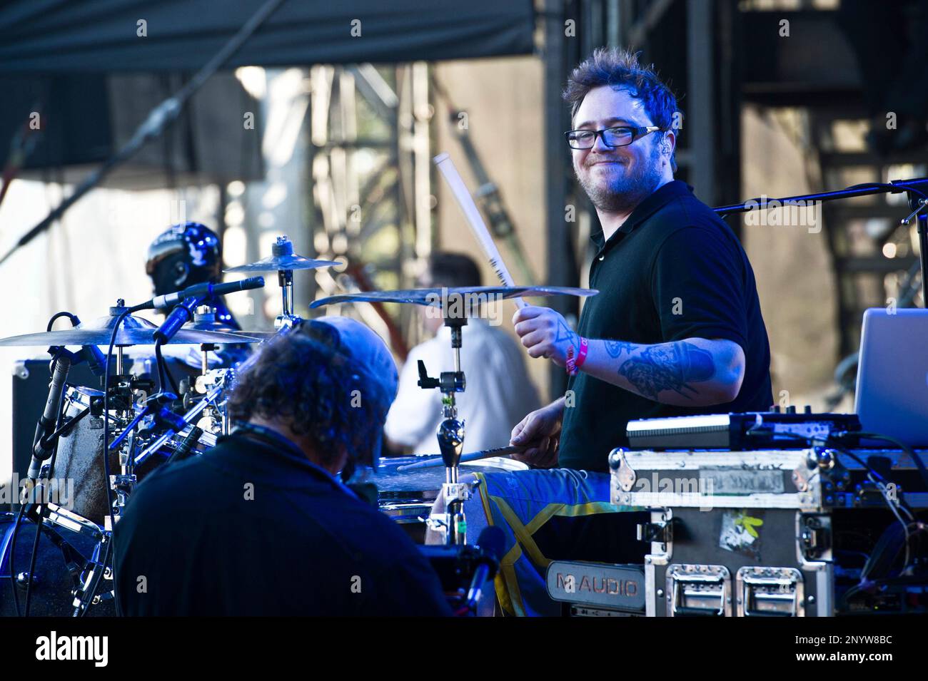 Josh Eppard of Coheed and Cambria performs during the 2012 Voodoo ...