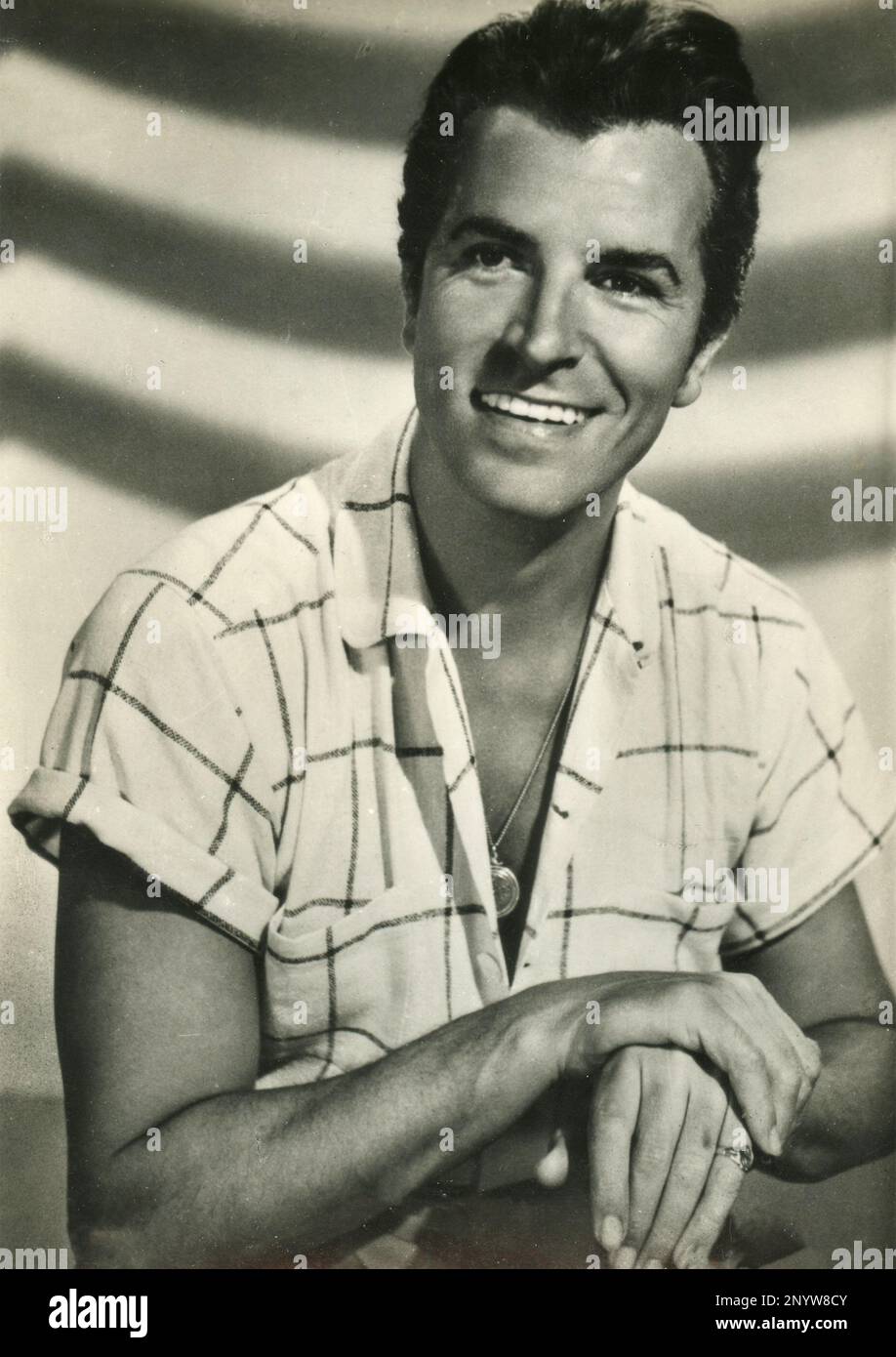 Argentine actor Fernando Lamas in the movie Rose Marie, USA 1954 Stock ...