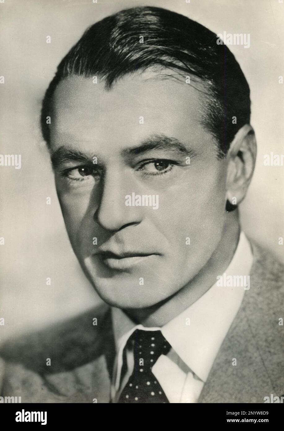 American actor Gary Cooper, USA 1950s Stock Photo - Alamy
