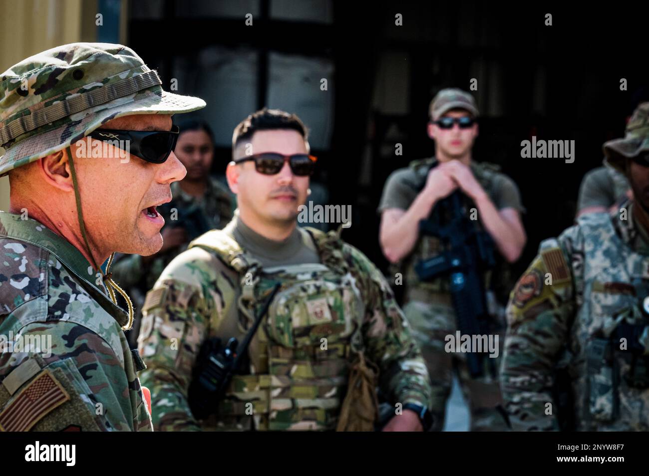 U.S. Air Force Chief Master Sergeant Ryan Flynn, 380th Air ...