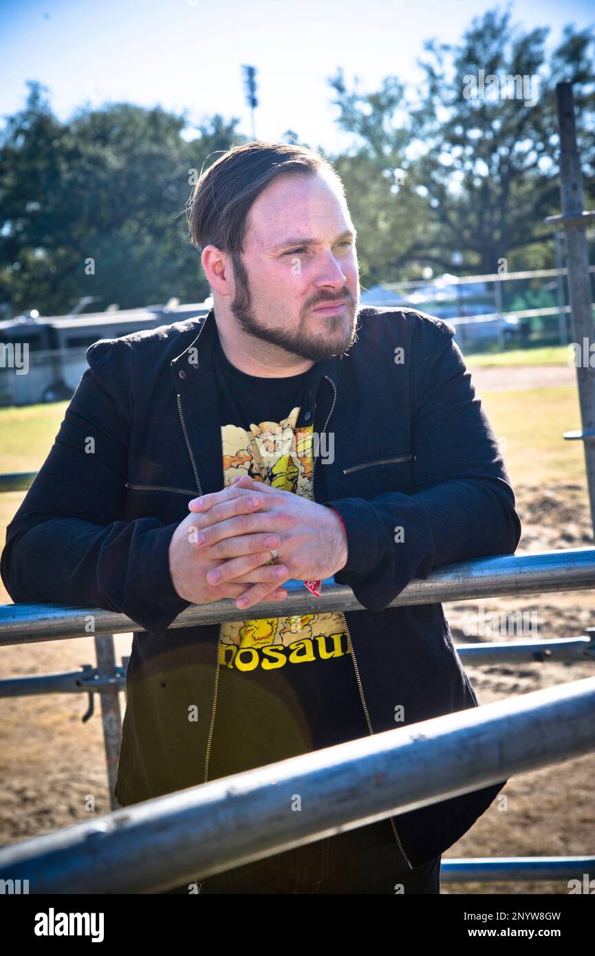 Travis Stever of Coheed and Cambria is seen during the 2012 Voodoo ...
