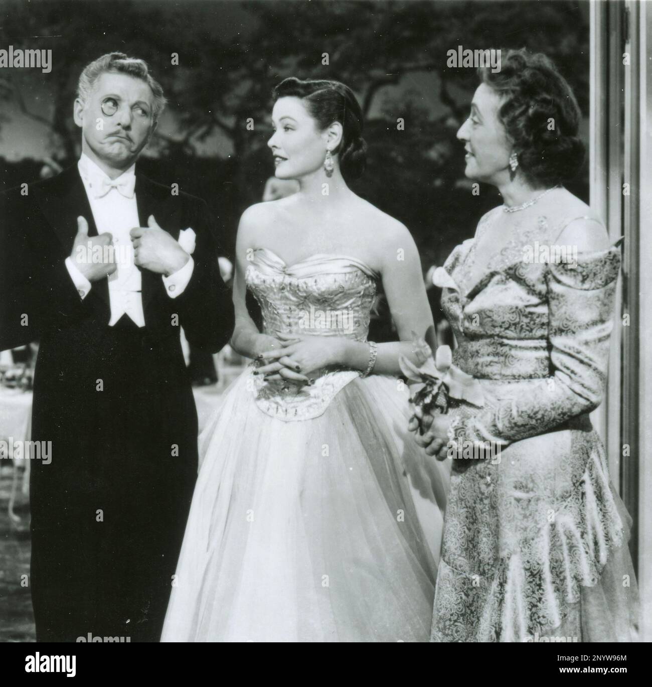 American actor Danny Kaye and actress Gene Tierney in the movie On the ...
