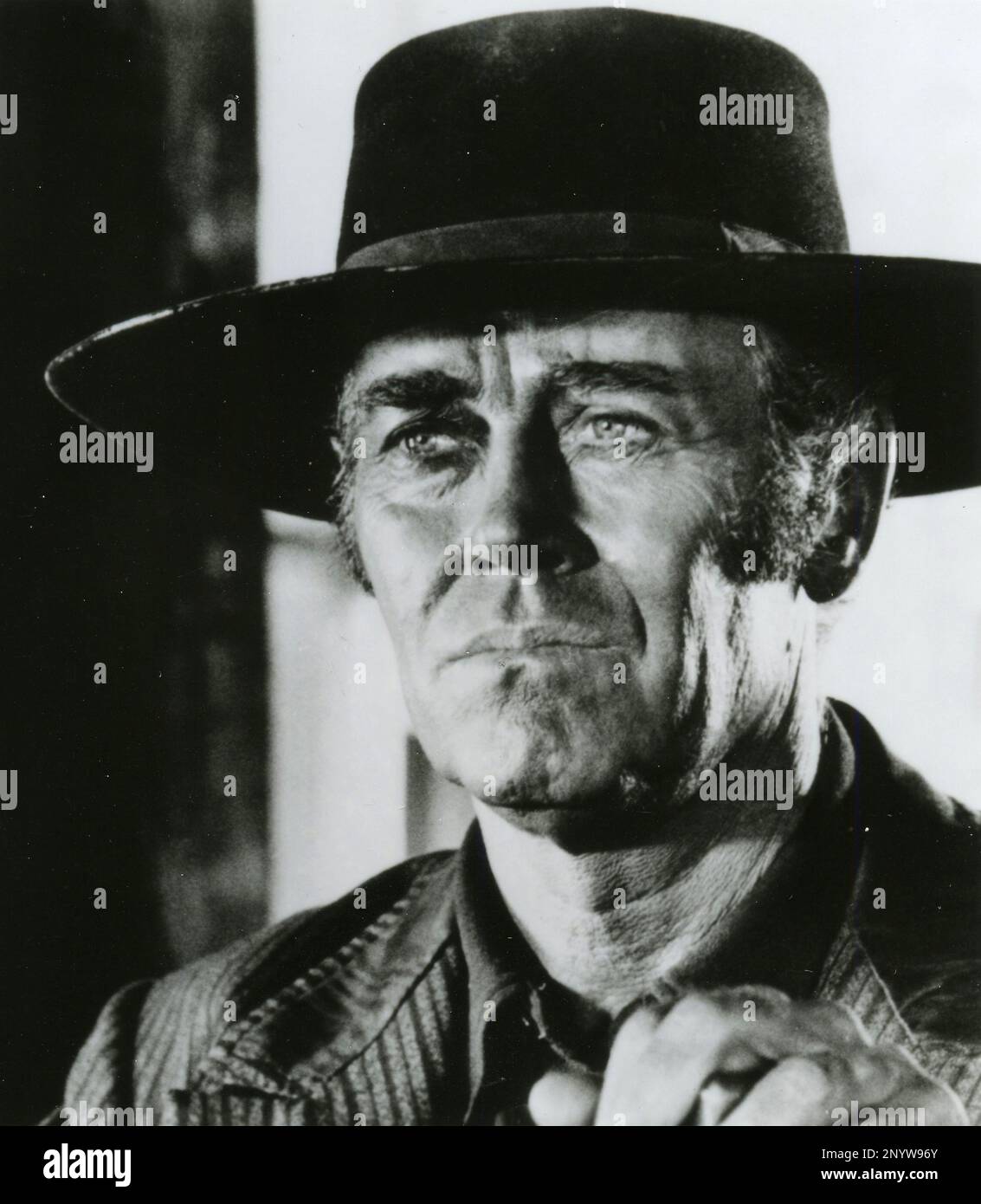 American actor Henry Fonda in the movie Once Upon a Time in the West ...