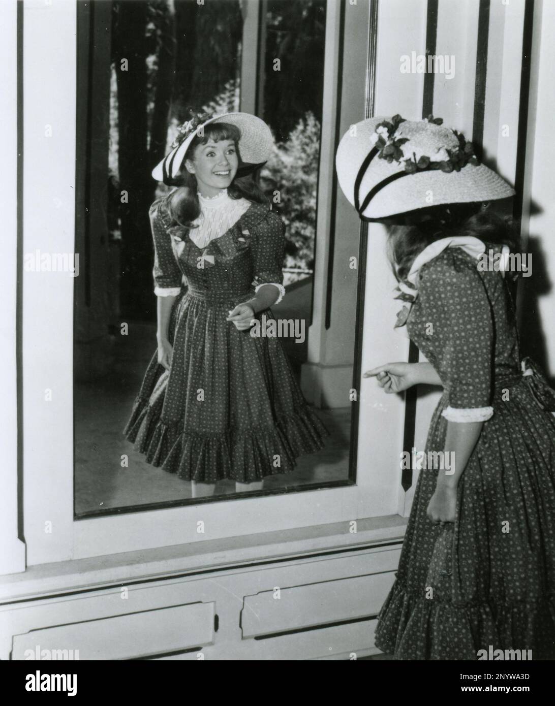 American actress Debbie Reynolds in the movie Tammy and the Bachelor ...