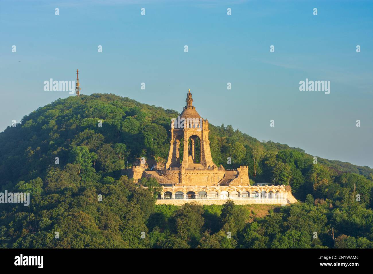 Porta Westfalica: Porta Westfalica gorge, Kaiser-Wilhelm-Denkmal ...
