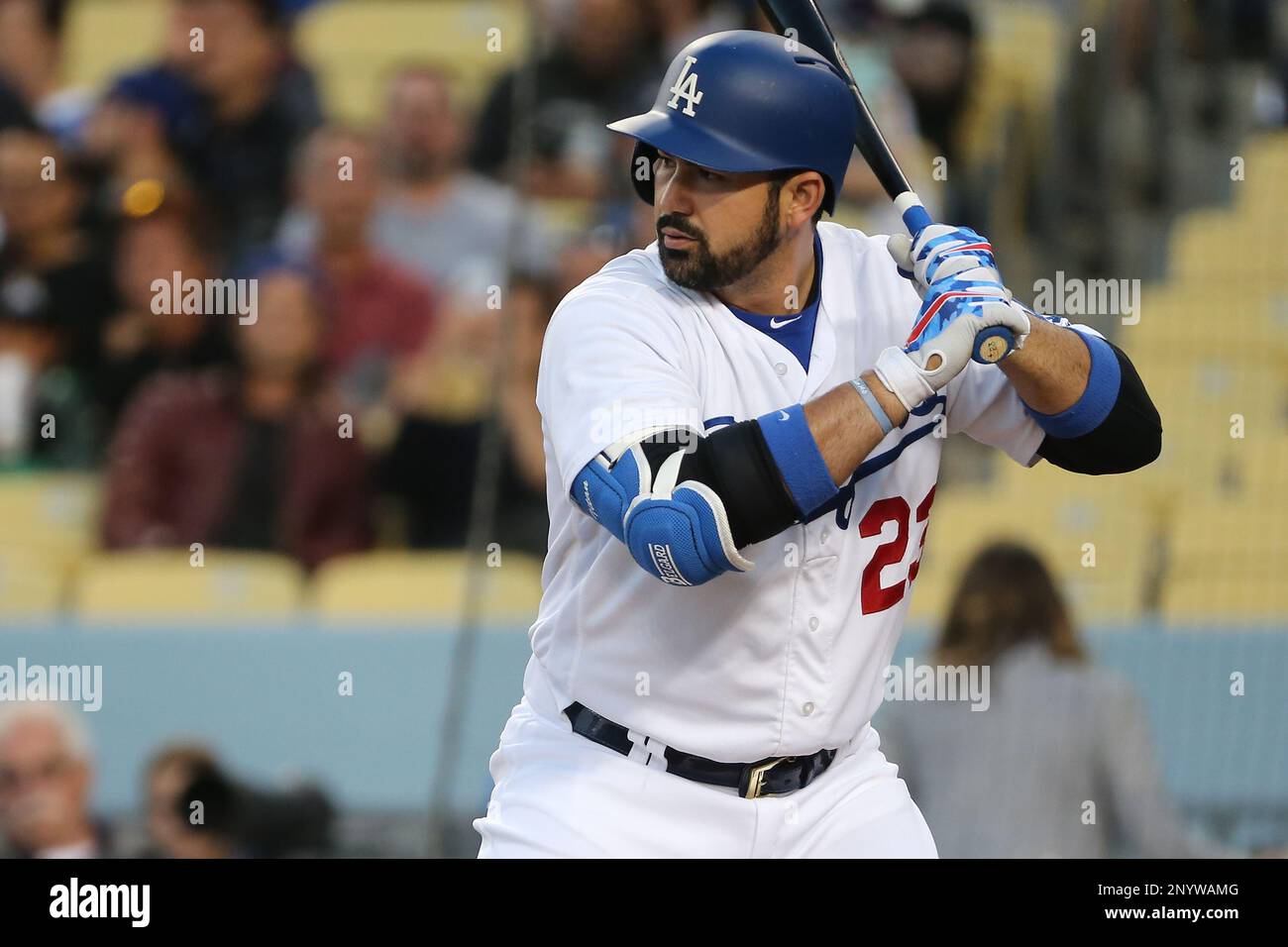 May 18, 2017: Los Angeles Dodgers first baseman Adrian Gonzalez #23 ...