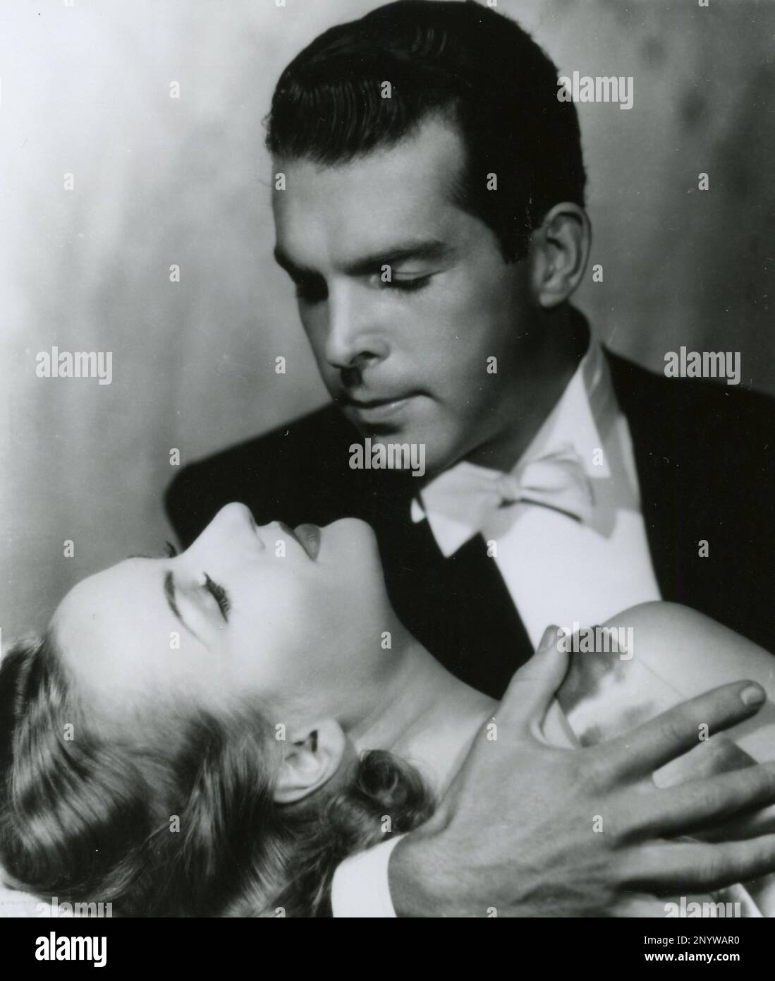 American actor Fred MacMurray and actress Carole Lombard in the movie ...