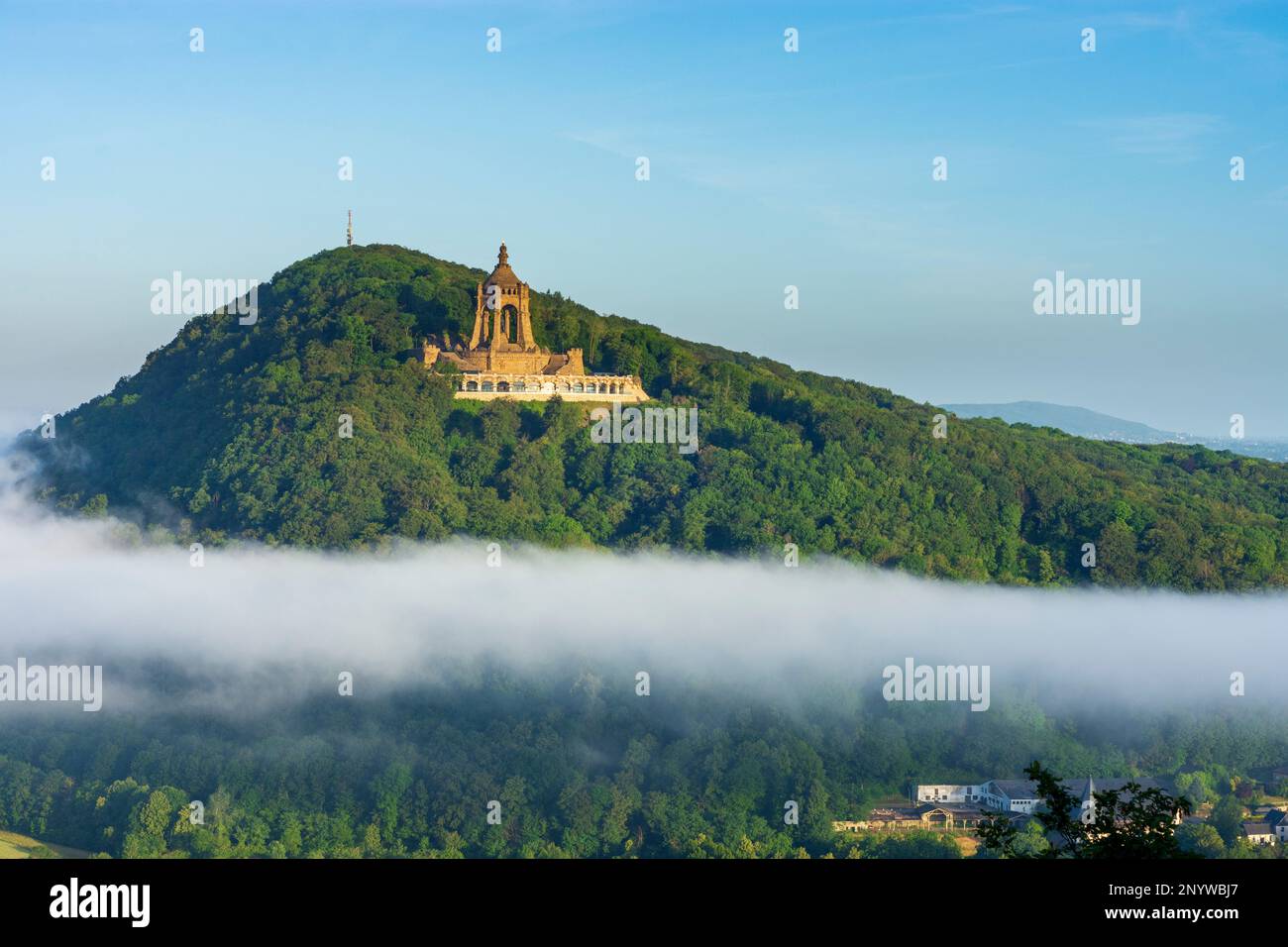 Porta Westfalica: Porta Westfalica gorge, Kaiser-Wilhelm-Denkmal ...