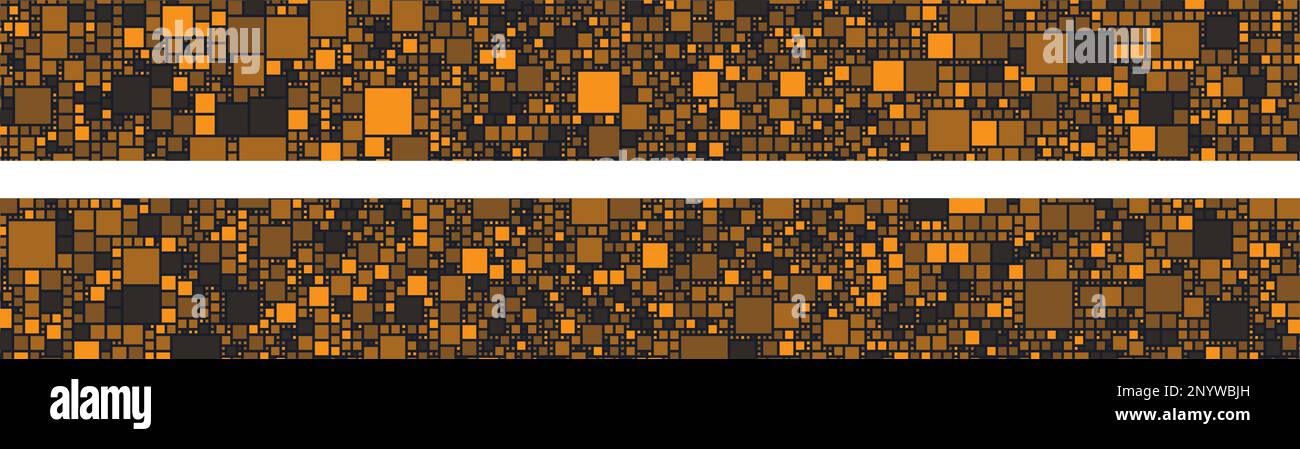 Leaderboard banner ad. Web3 blockchain technology background Stock ...