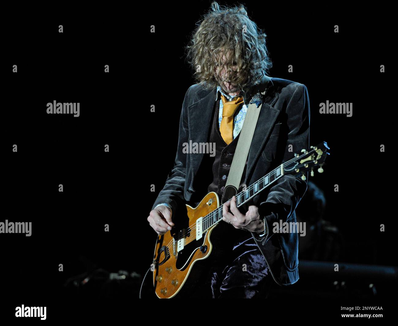 Brendan Benson of The Raconteurs performs during day 3 of the Voodoo ...