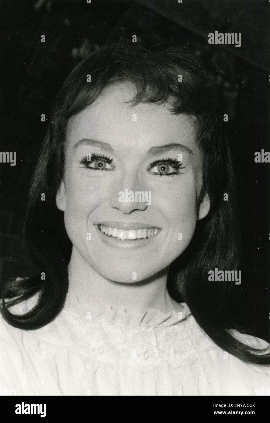 Australian actress Geraldine Morrow, UK 1968 Stock Photo - Alamy