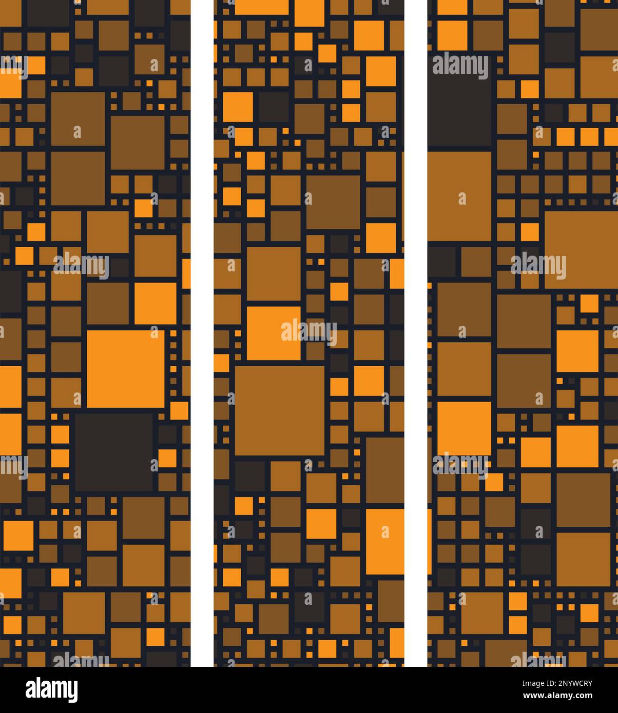 Blockchain portrait banner ad. Web3 and cryptocurrency background Stock ...