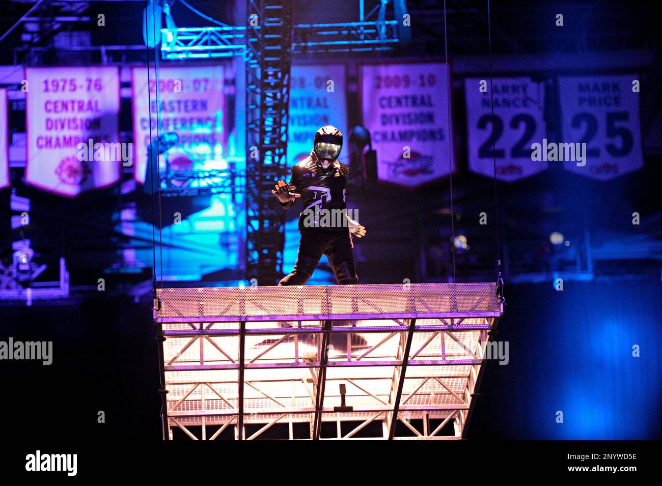 Usher performs as part of the "OMG Tour" at Quicken Loans Arena on May ...