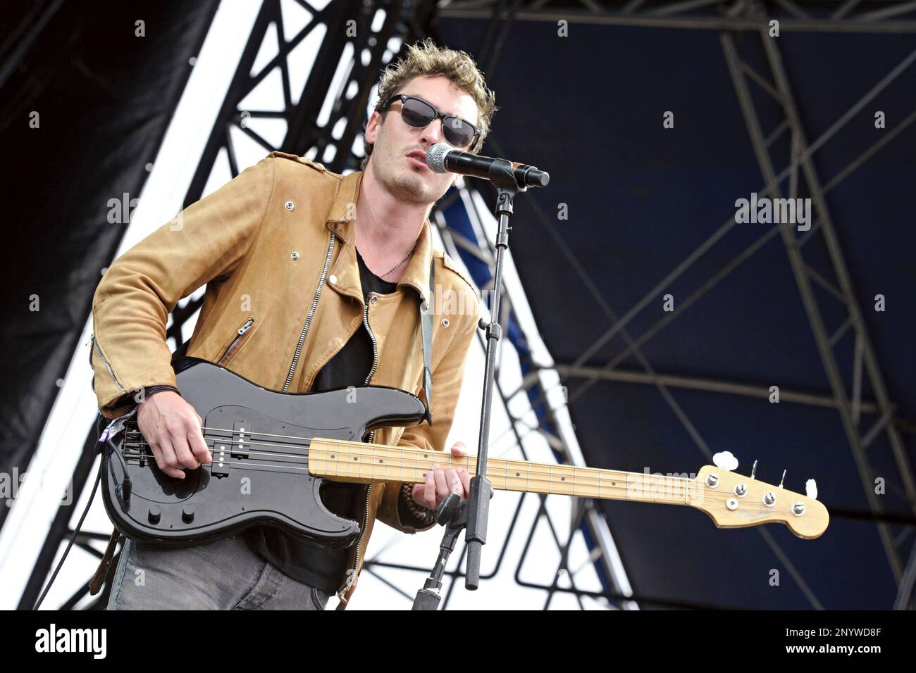 Steven McKellar of Civil Twilight performs during day 1 of the Voodoo ...