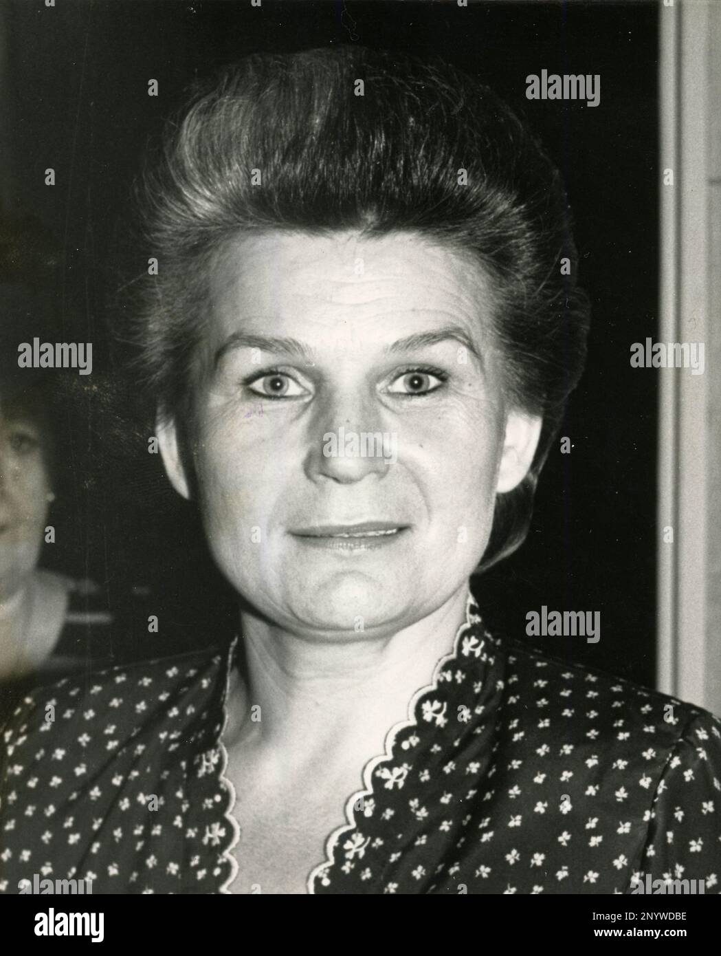 Russian engineer and cosmonauth Valentina Tereshkova, first woman in ...