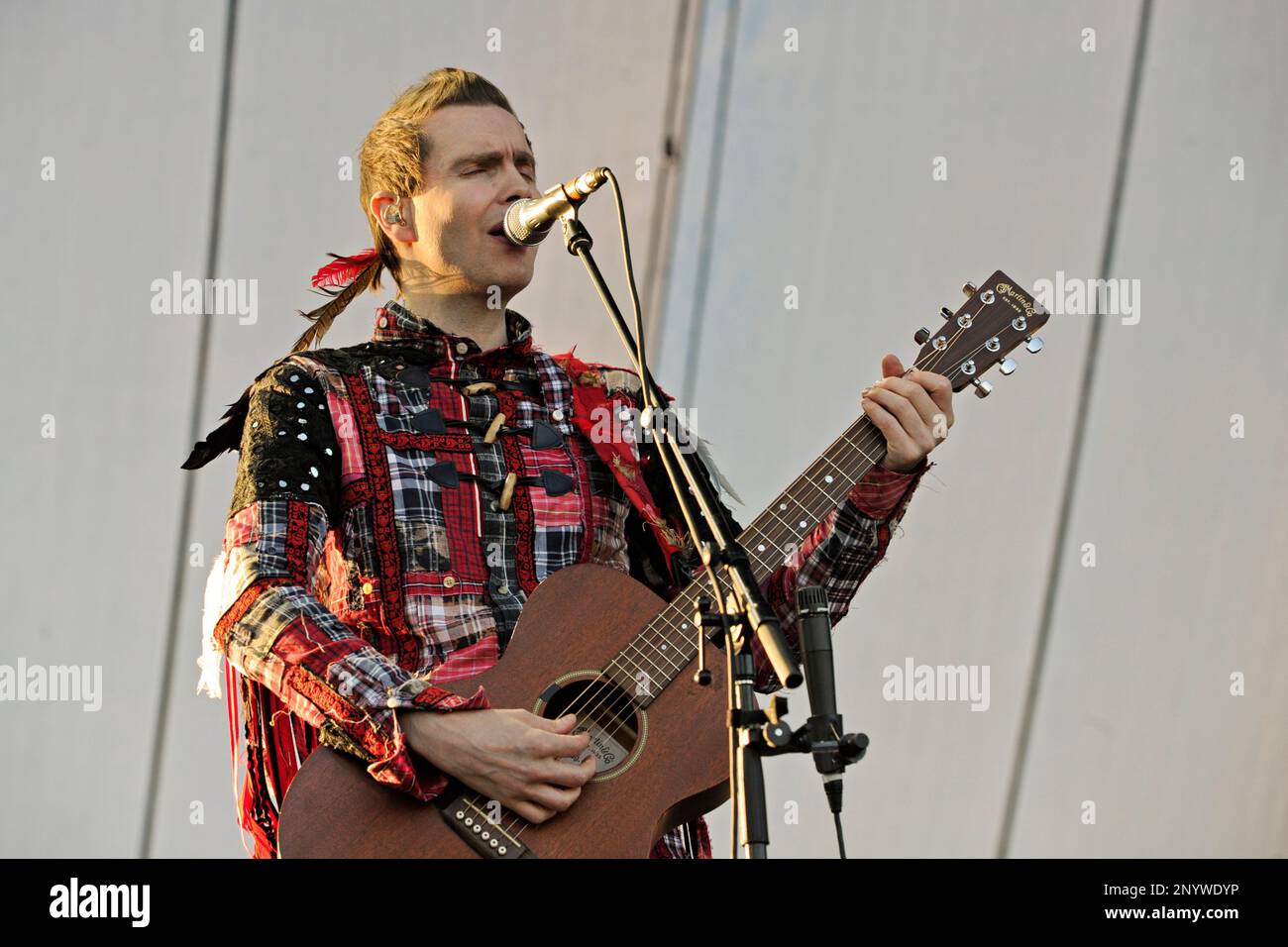 Jonsi performs during the 2010 Voodoo Experience on Oct. 29, 2010, in ...