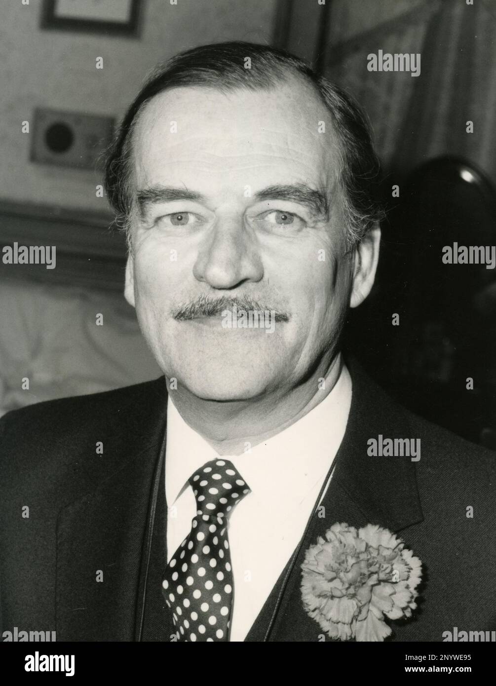 English actor Moray Watson, UK 1985 Stock Photo - Alamy