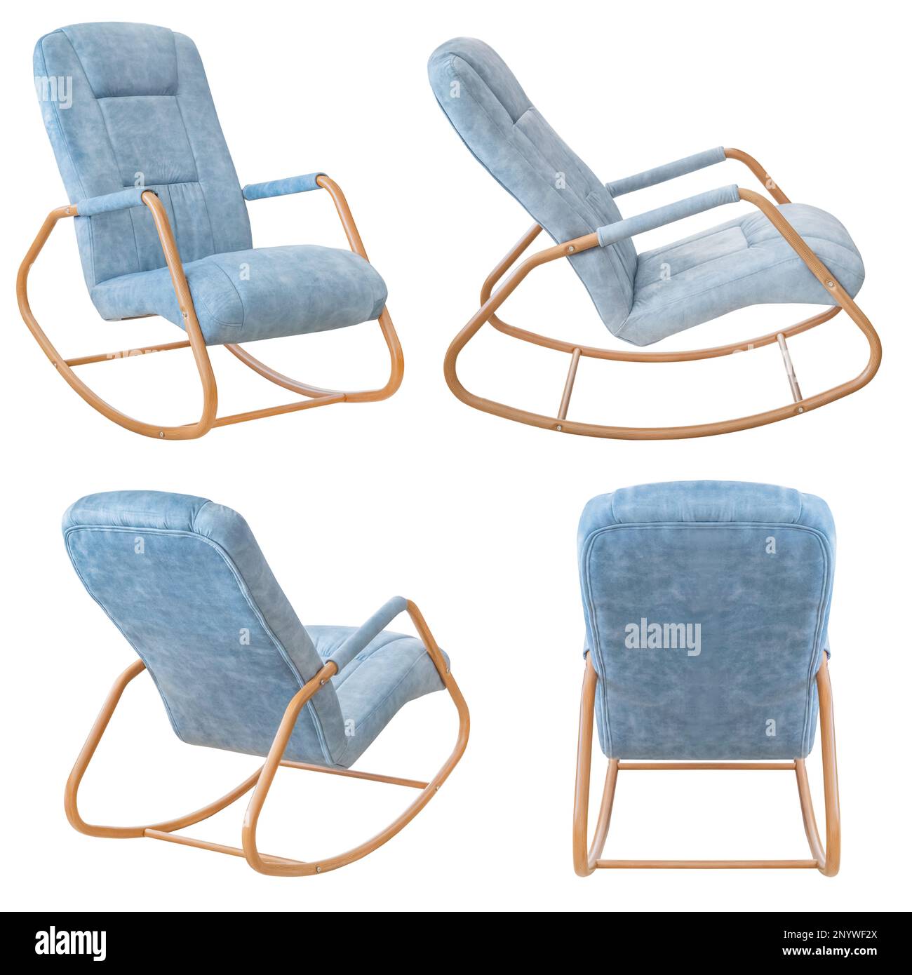 Rocking chair isolated hi-res stock photography and images - Alamy