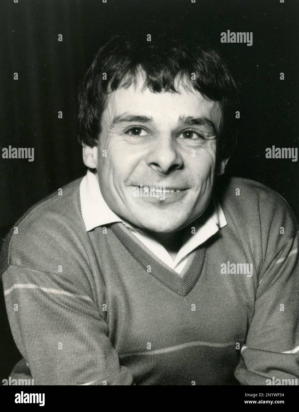 English actor Mick Walters, UK 1987 Stock Photo - Alamy