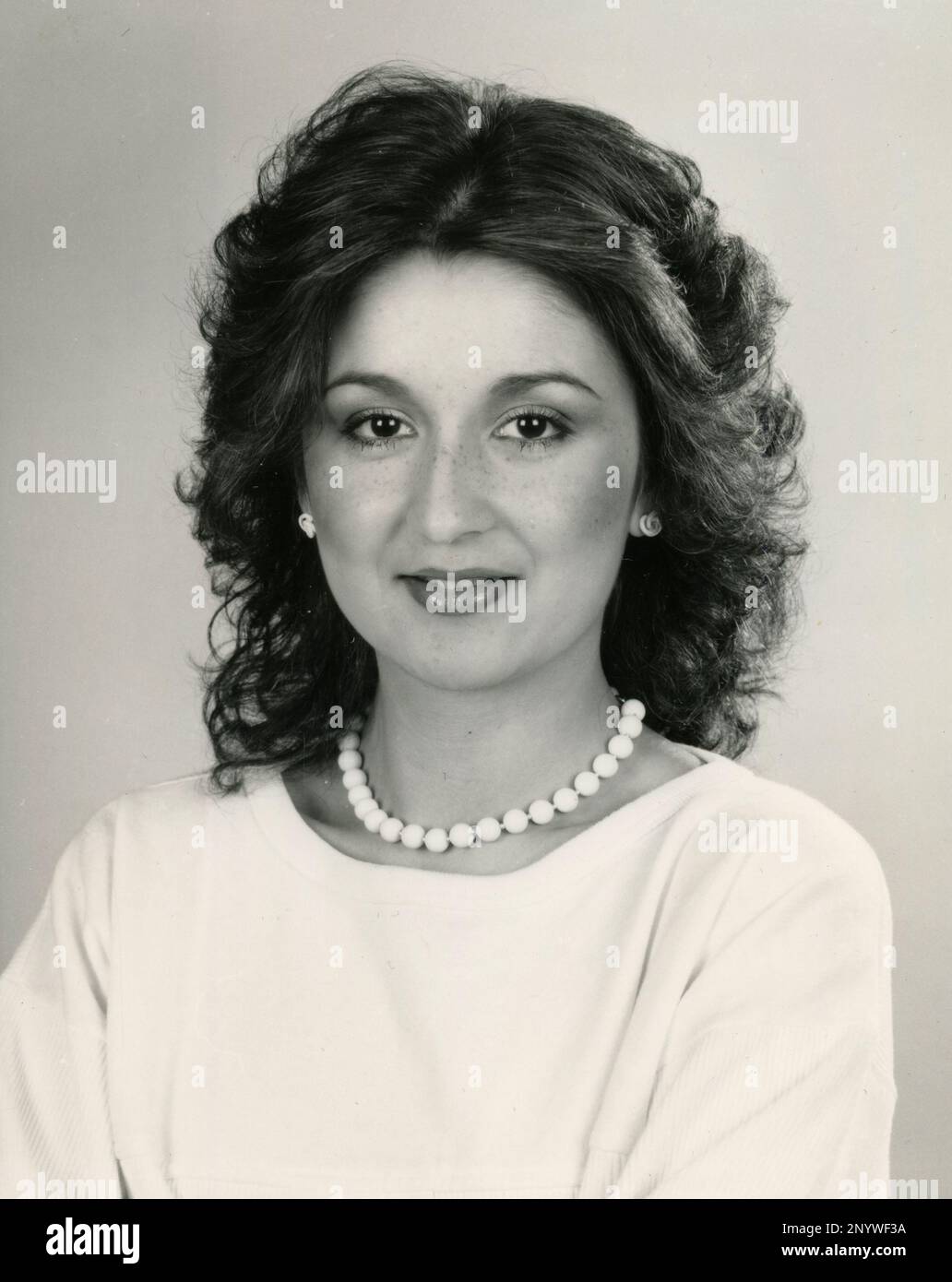 English actress, singer and illustrator Jessica Martin, UK 1985 Stock ...