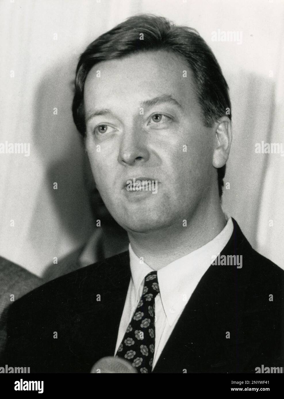 English boxing manager and promoter Frank Warren, UK 1989 Stock Photo ...