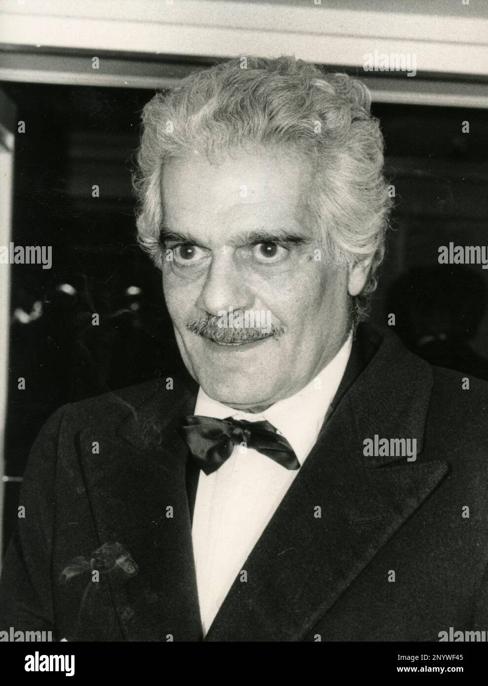 Egyptian actor Omar Sharif, UK 1987 Stock Photo - Alamy