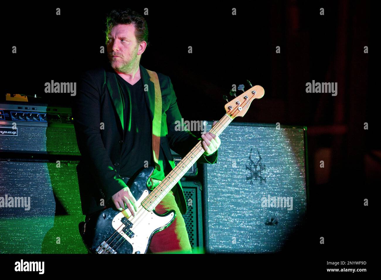 Ben Shepherd of Soundgarden performs during the 2013 Rock On The Range ...