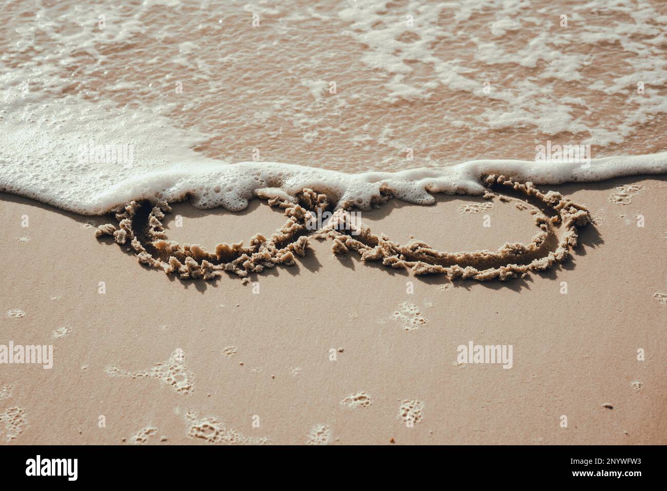 Infinity Sign In Sand