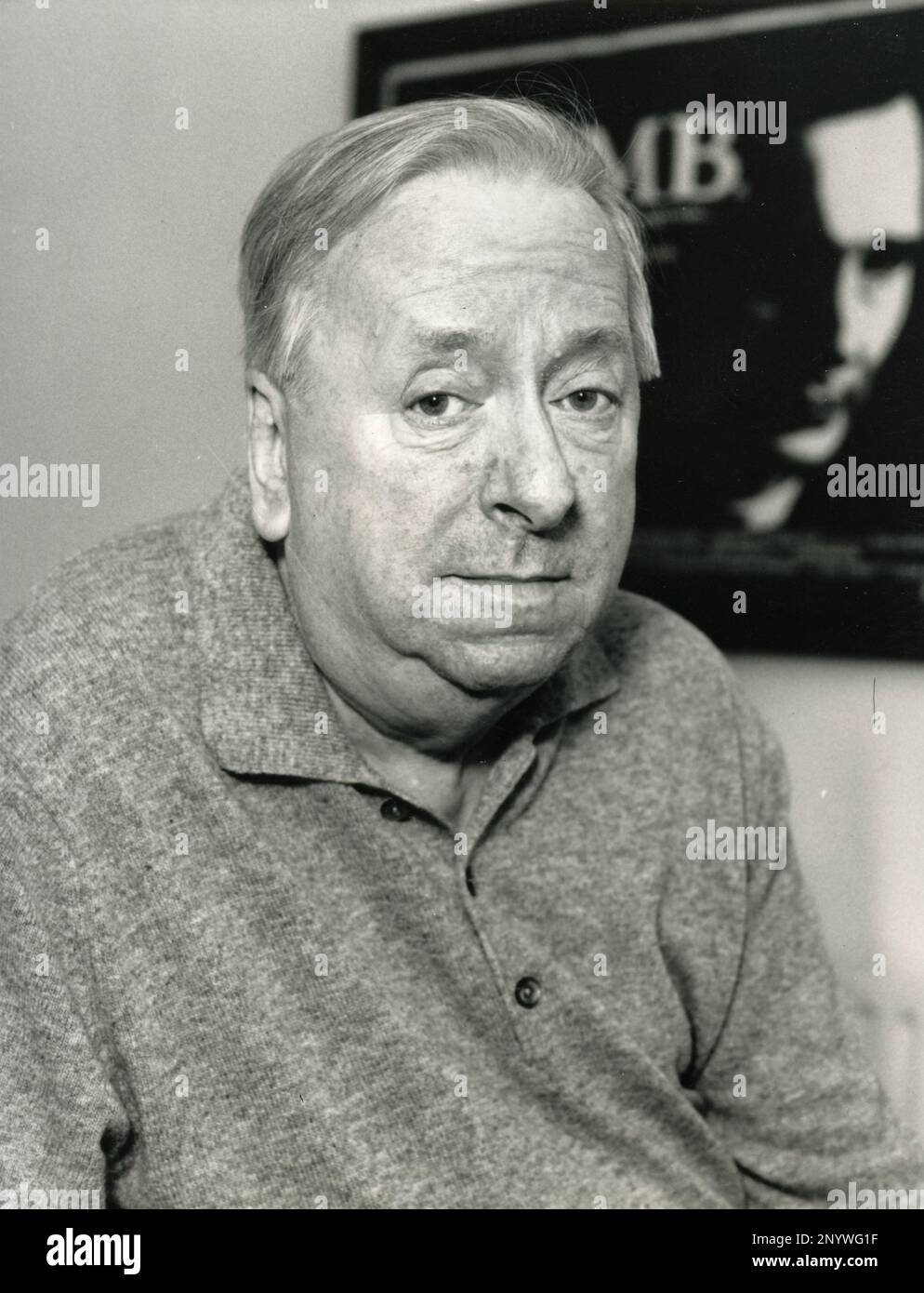 English actor Hugh Lloyd, UK 1988 Stock Photo - Alamy