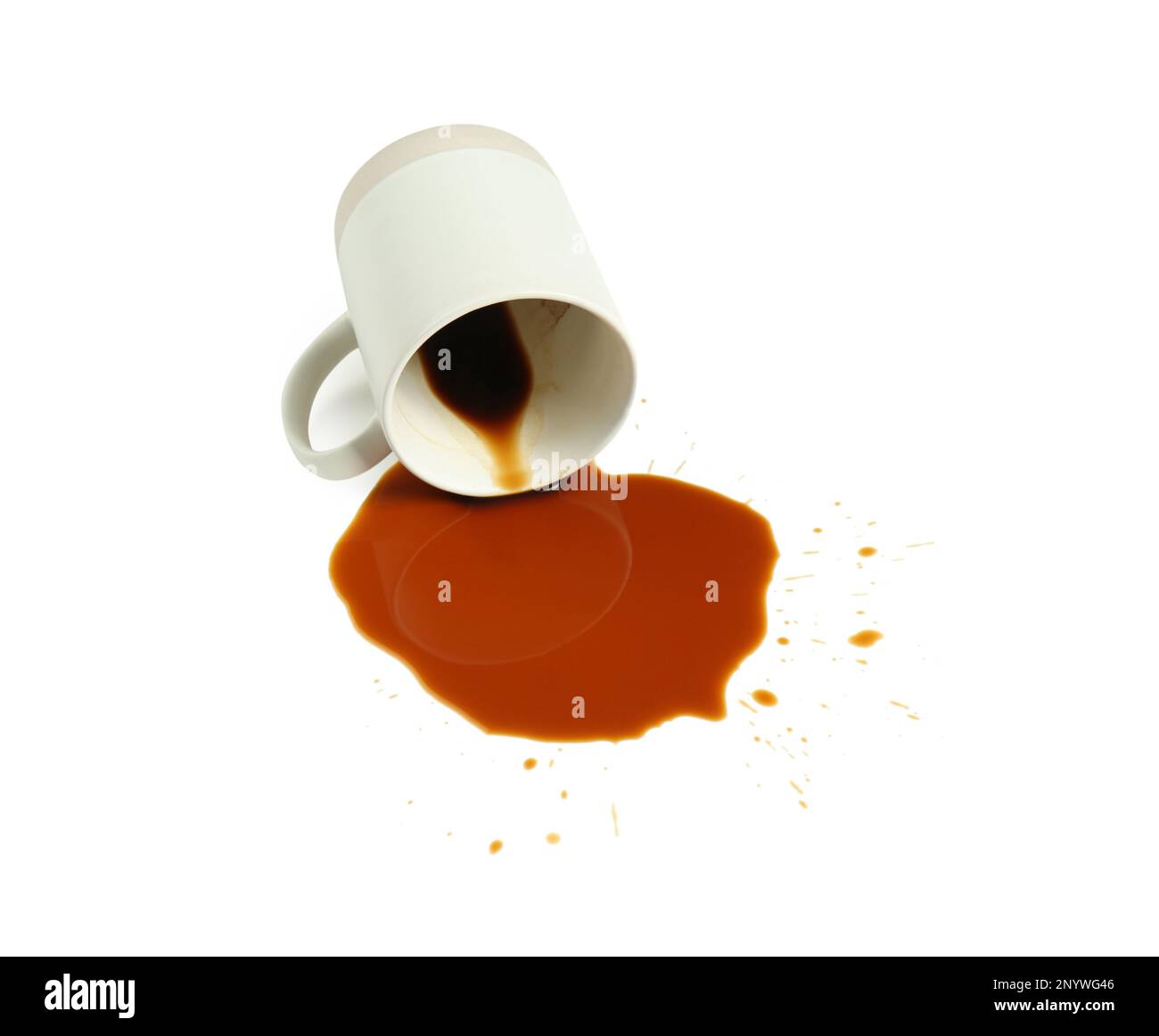 Spilled on floor Cut Out Stock Images & Pictures - Alamy
