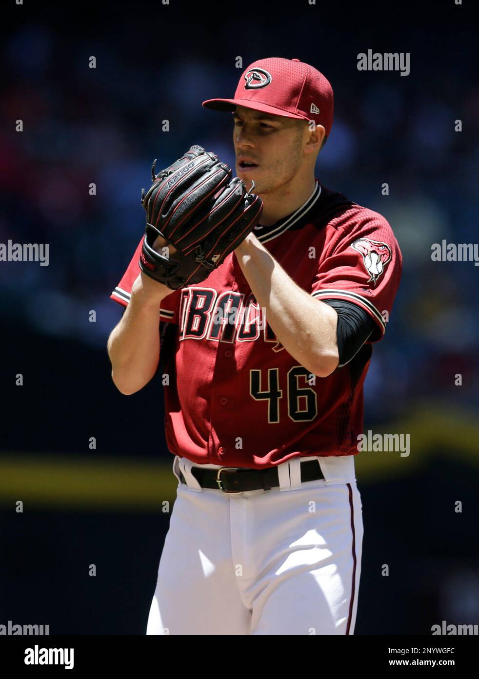 Arizona Diamondbacks starting pitcher Patrick Corbin (46) during a MLB ...