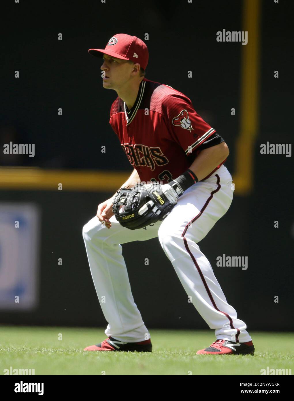 Arizona Diamondbacks shortstop Nick Ahmed (13) during a MLB baseball ...