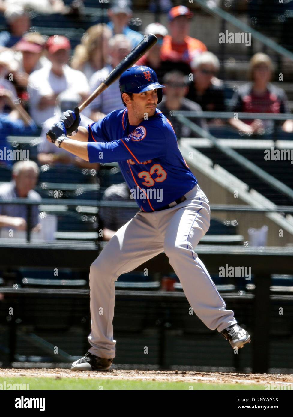 New York Mets starting pitcher Matt Harvey (33) during a MLB baseball ...