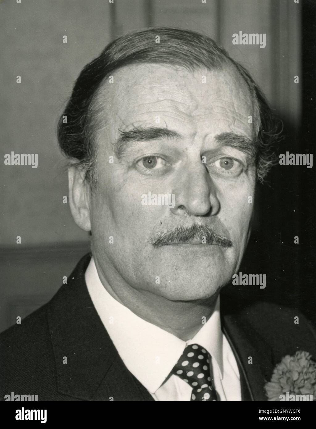 English actor Moray Watson, UK 1985 Stock Photo - Alamy