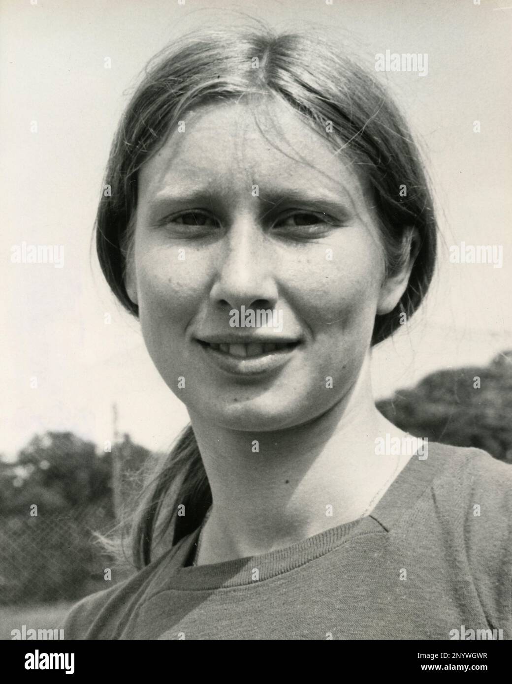 English athlete Linda Enever, UK 1969 Stock Photo - Alamy