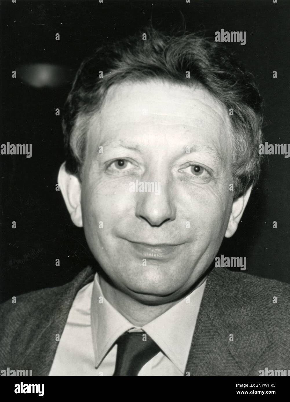 British journalist and author Michael Thornton, UK 1986 Stock Photo - Alamy