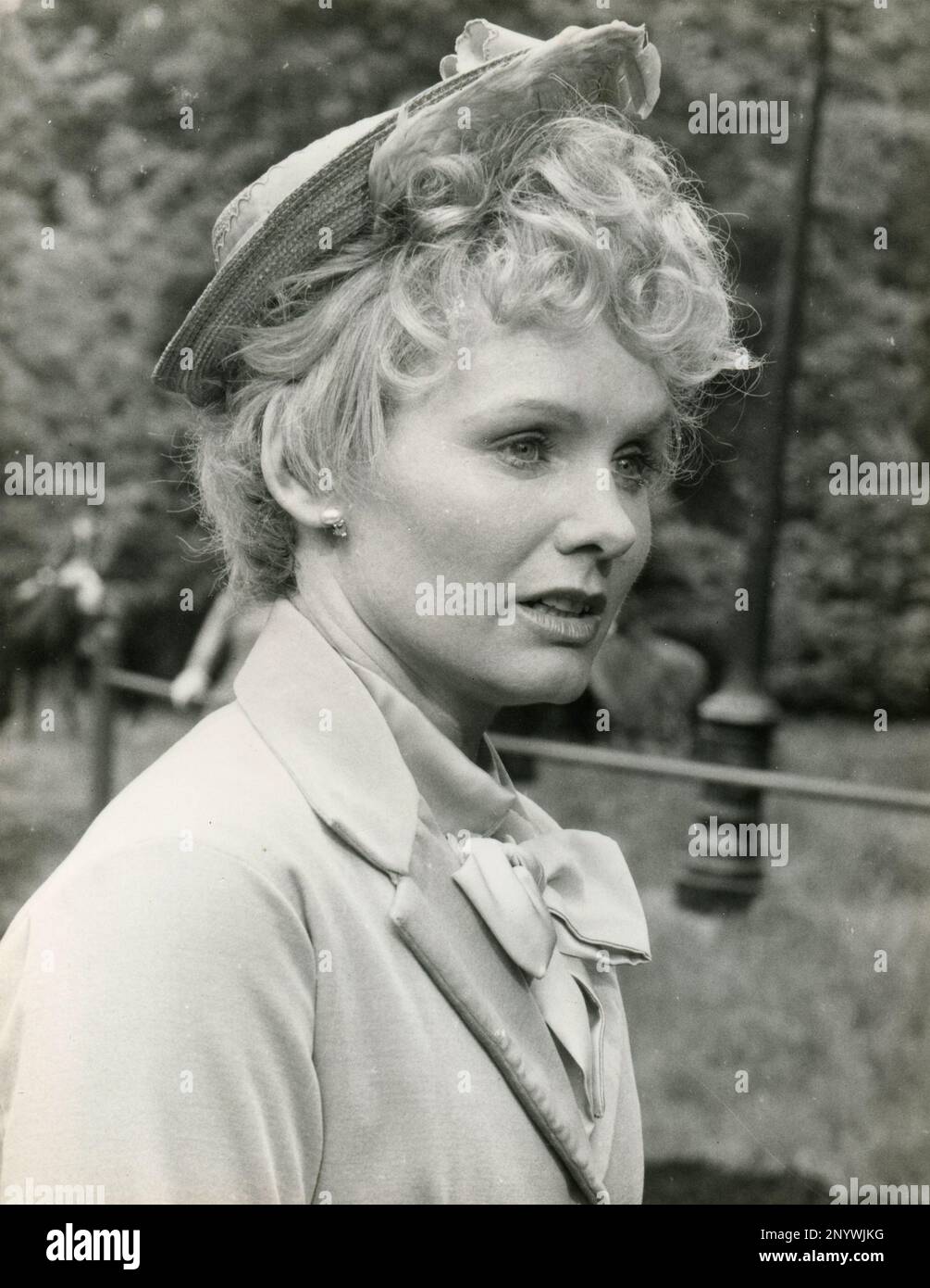 English actress Jennie Linden, UK 1978 Stock Photo - Alamy